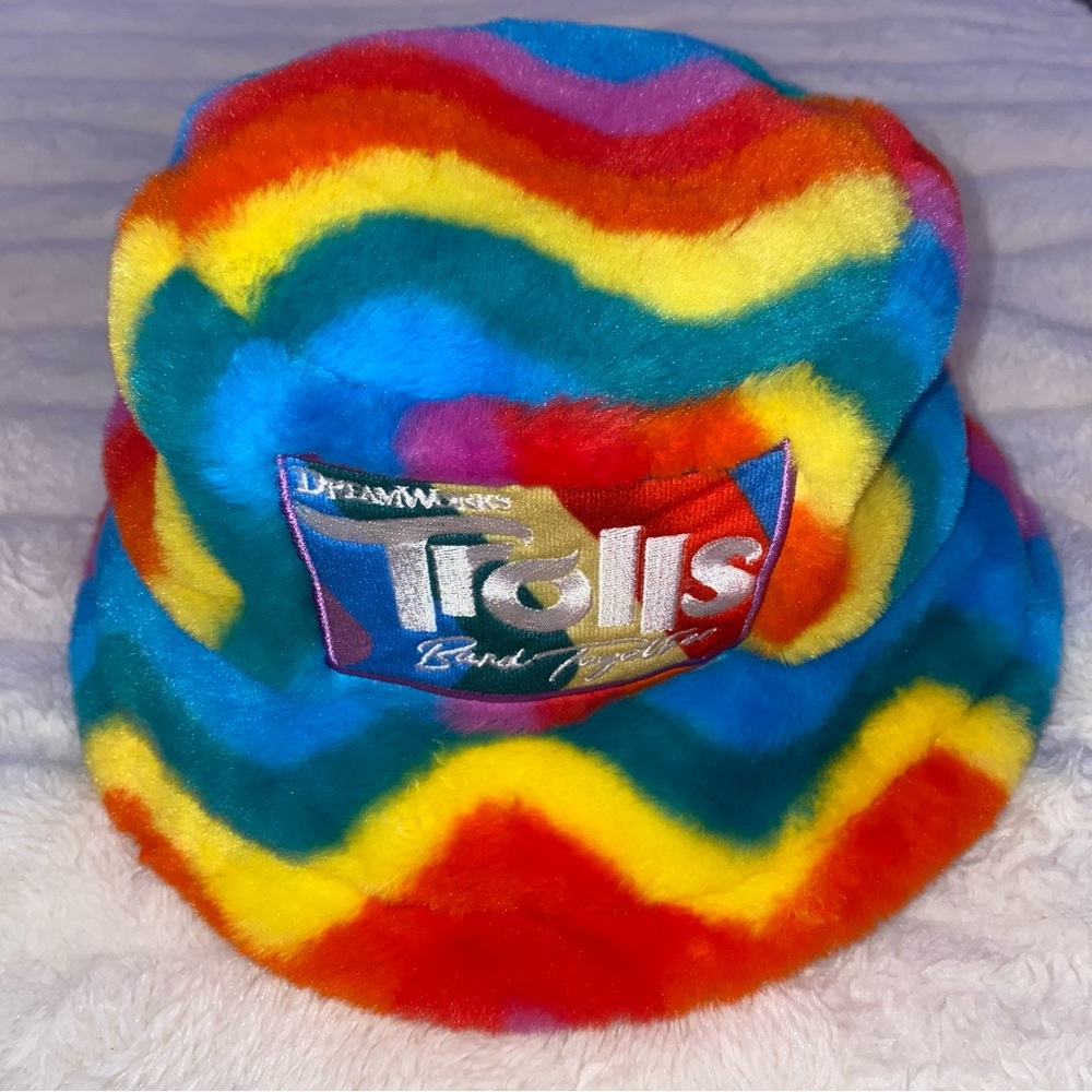 Dreamworks Trolls Band Together Rainbow Bucket Hat *E… - Gem